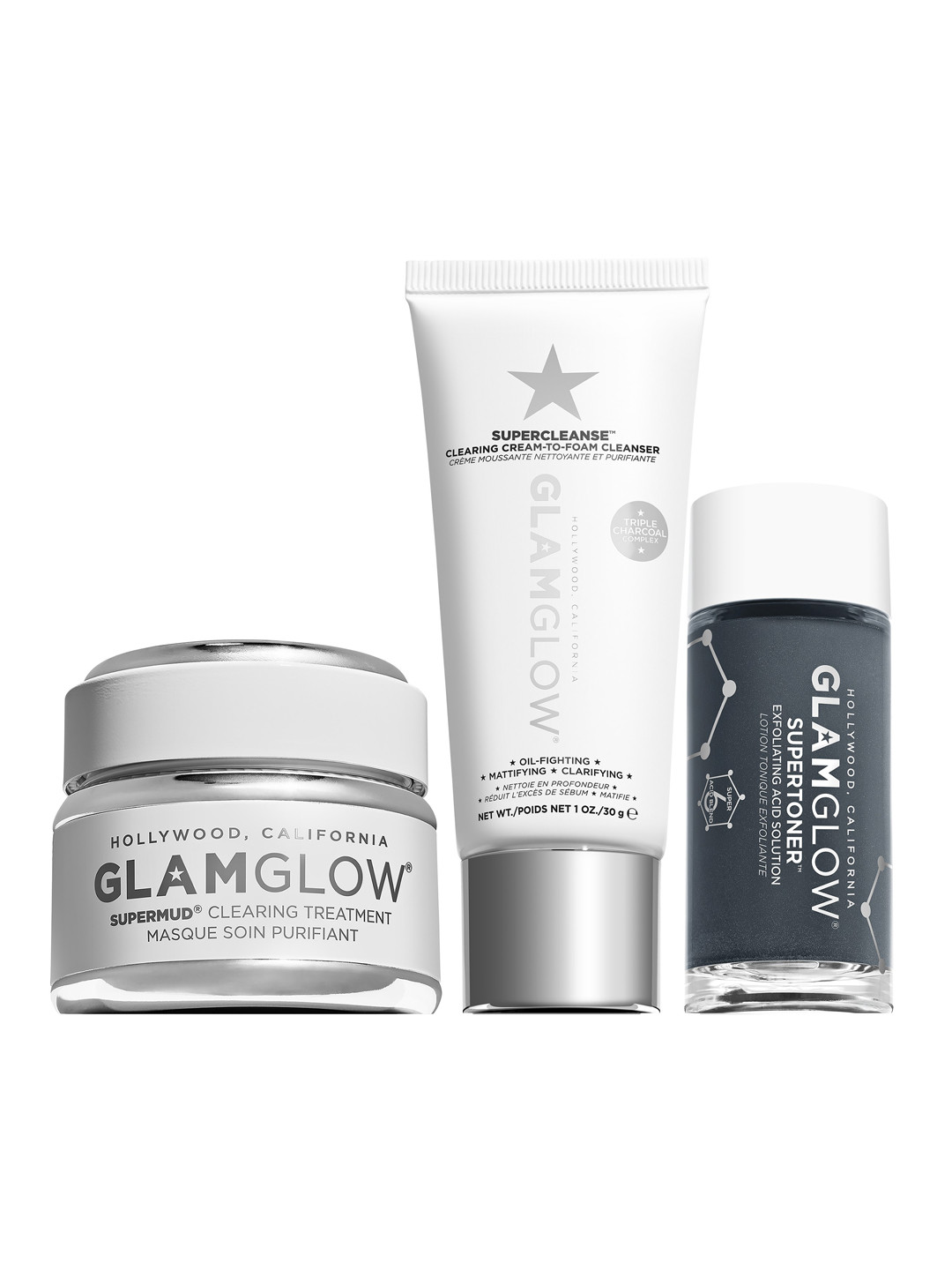 Buy GLAMGLOW Clear Skin Countdown: 3 Steps To Glowing Skin Set - Skin ...