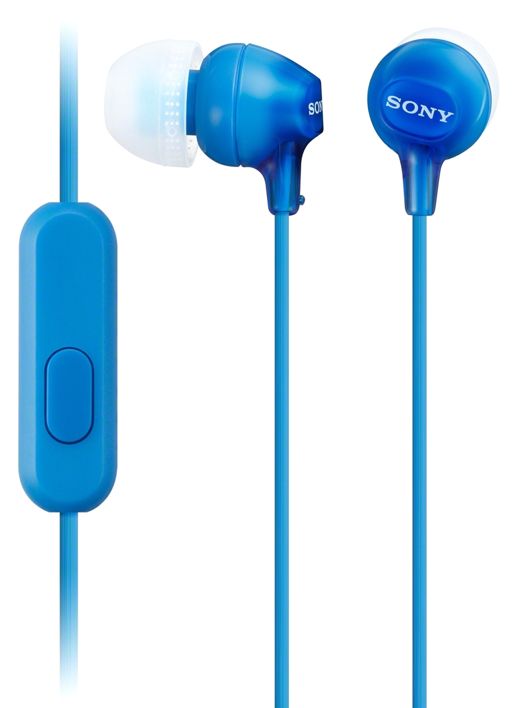 Buy Sony Blue In Ear Headphones With Mic Headphones For Unisex 1444294 Myntra