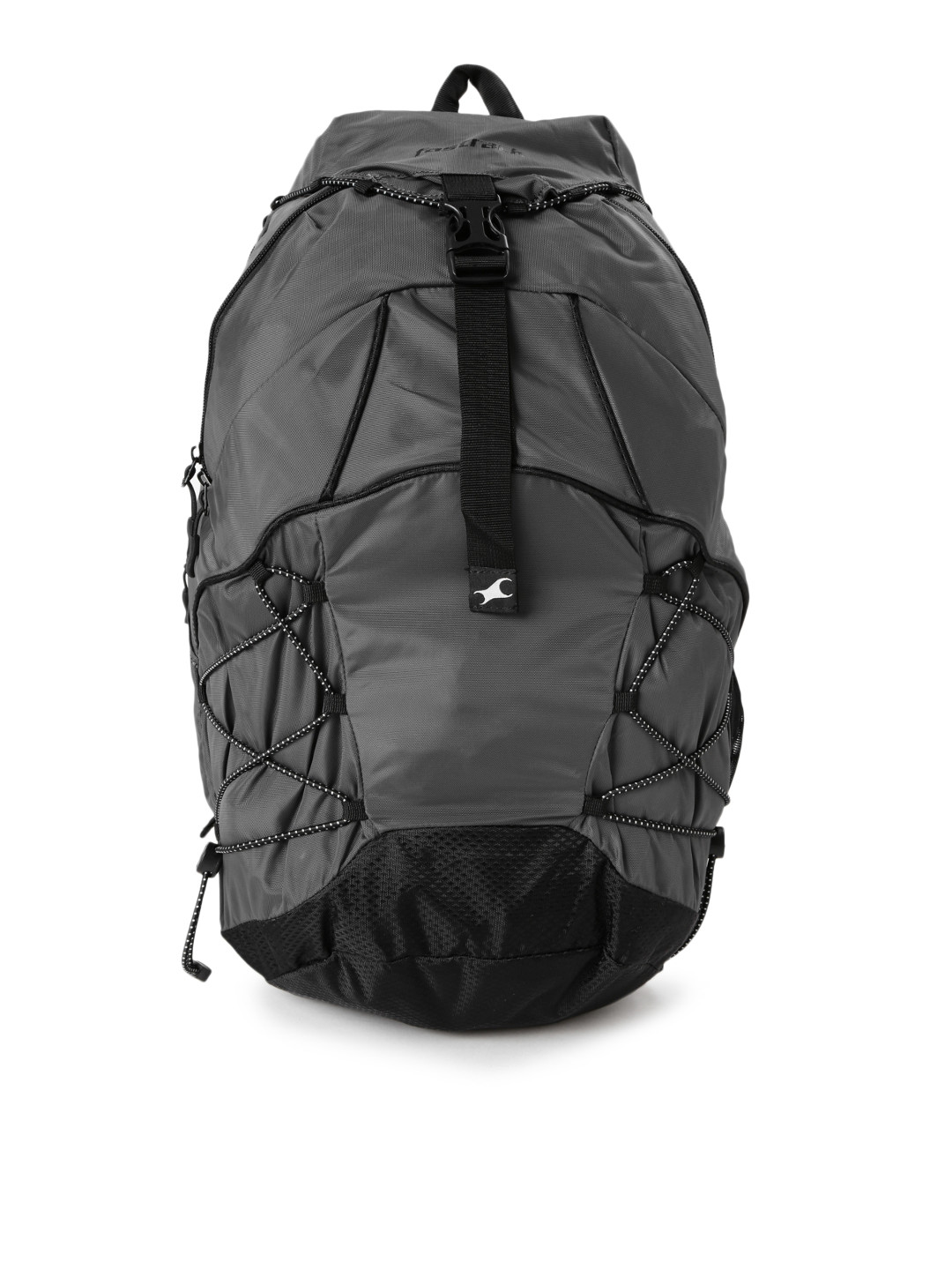 Buy Fastrack Men Grey & Black Backpack - Backpacks for Men 1446046 | Myntra