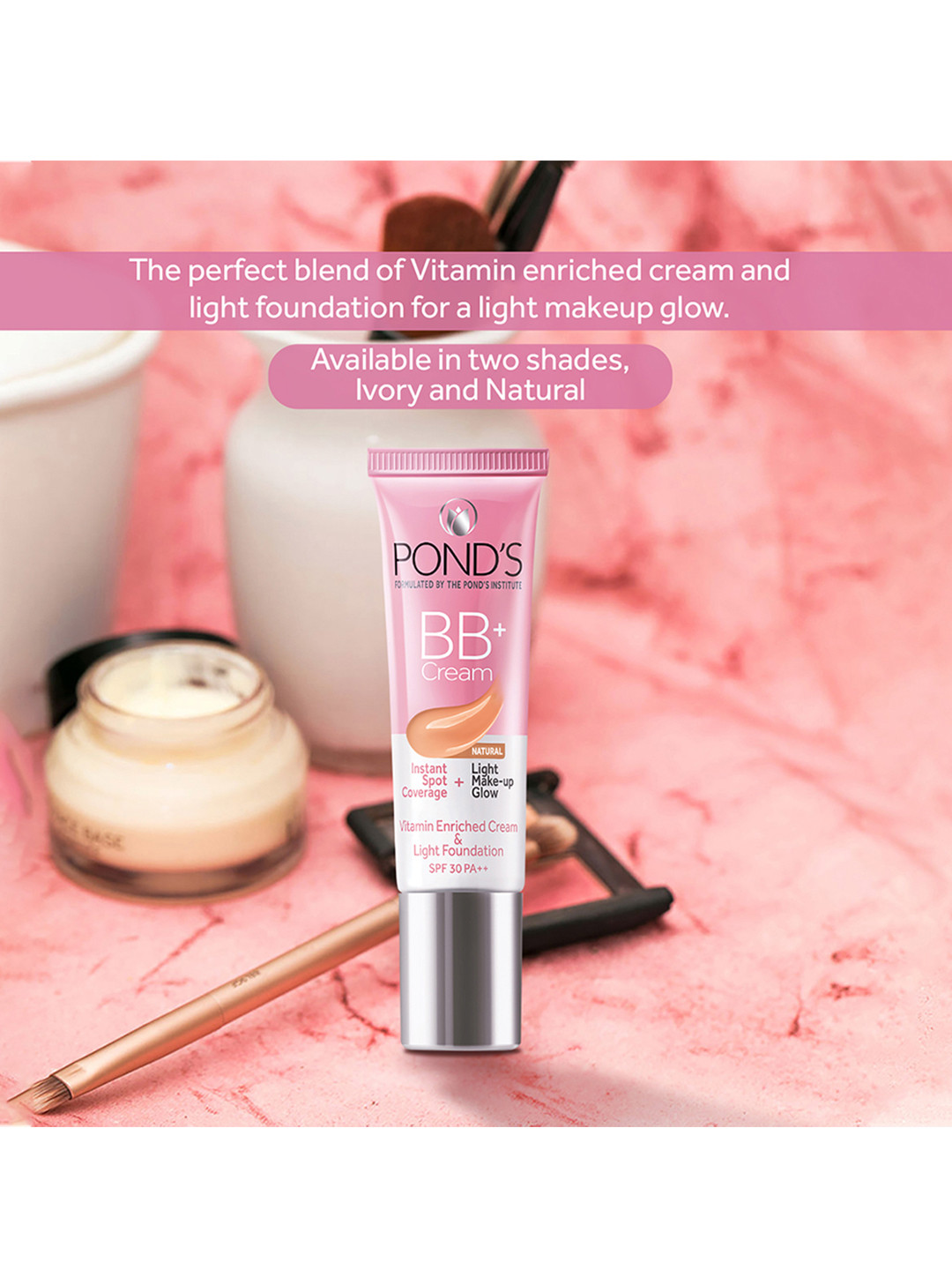 Buy Ponds Instant Spot Coverage BB+ Cream SPF30 PA++ With Vitamin E ...