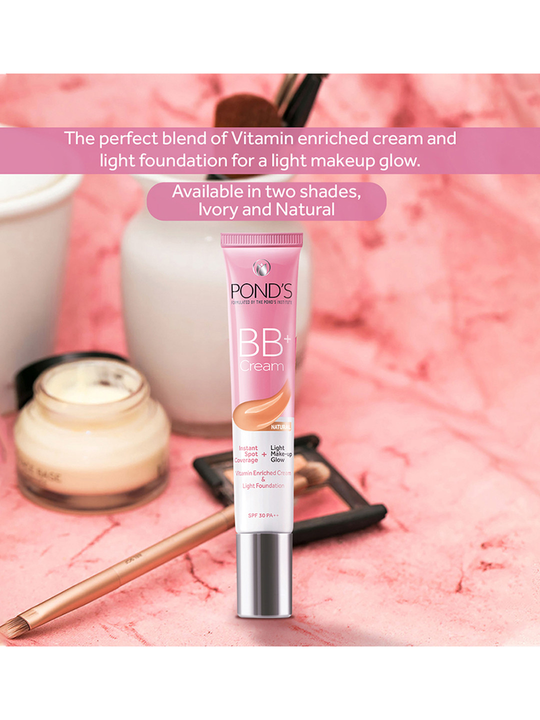 Buy Ponds Instant Spot Coverage BB+ Cream SPF30 PA++ With Vitamin E ...