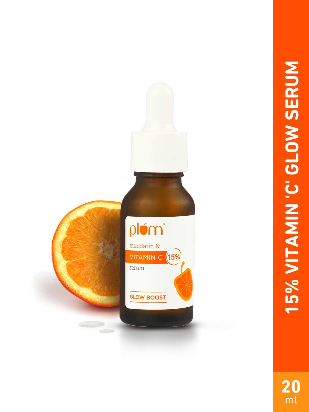 Buy Plum 15% Vitamin C Glow Face Serum To Fight Dark Spots ...