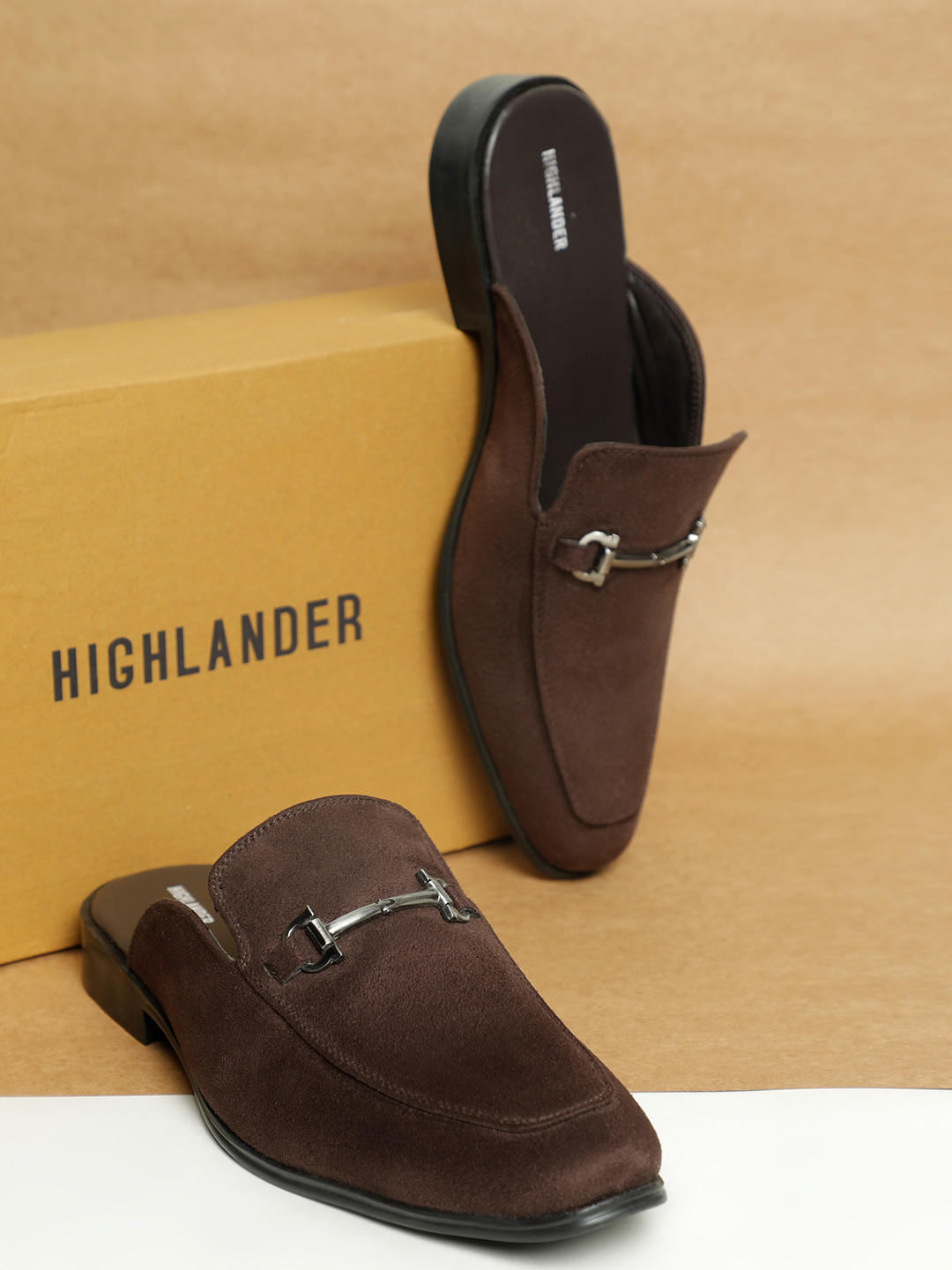 Buy HIGHLANDER Men Formal Mules - Formal Shoes for Men 14487354 | Myntra
