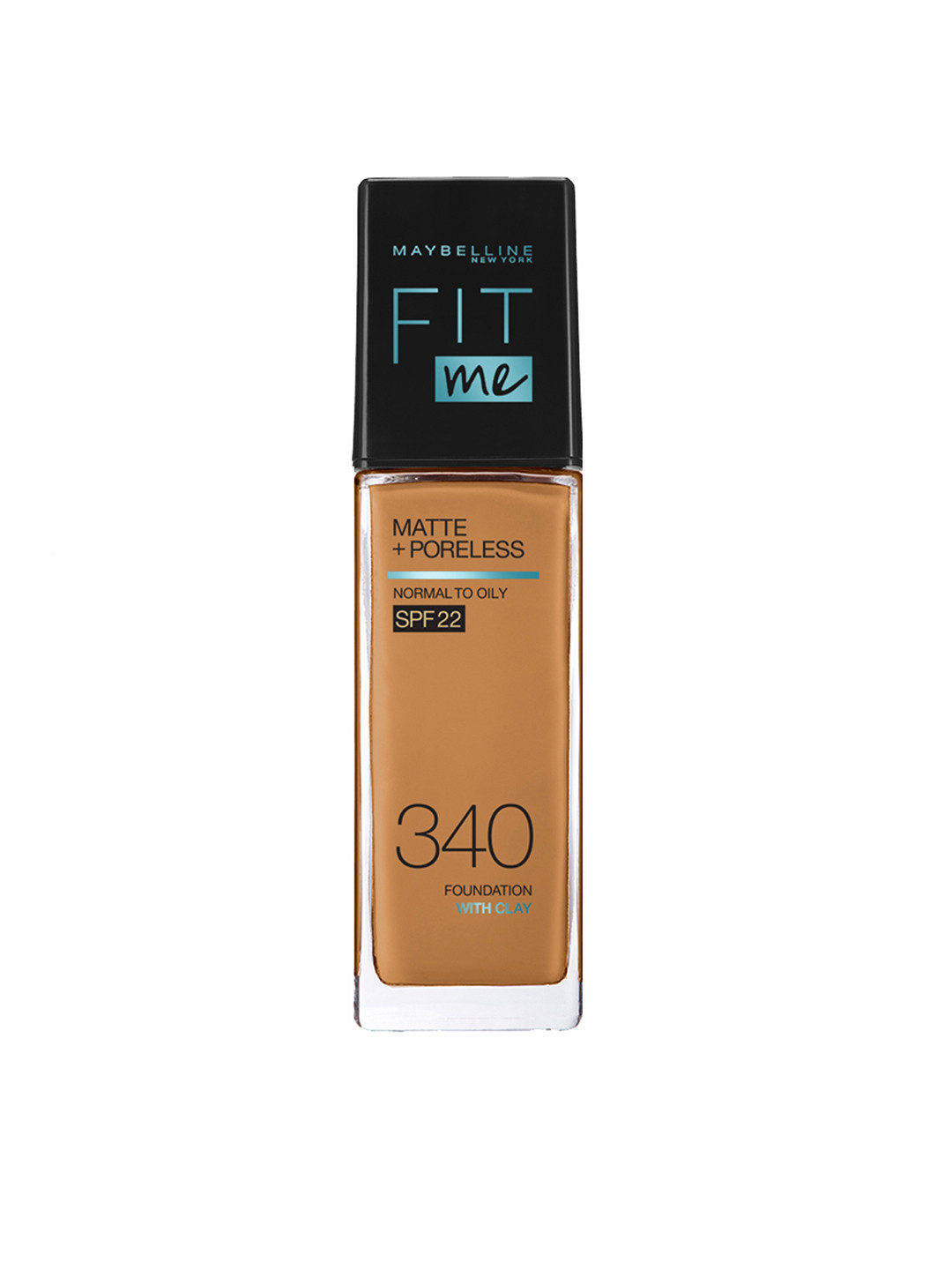 Buy Maybelline New York Fit Me Matte+Poreless SPF 22 Liquid Foundation ...