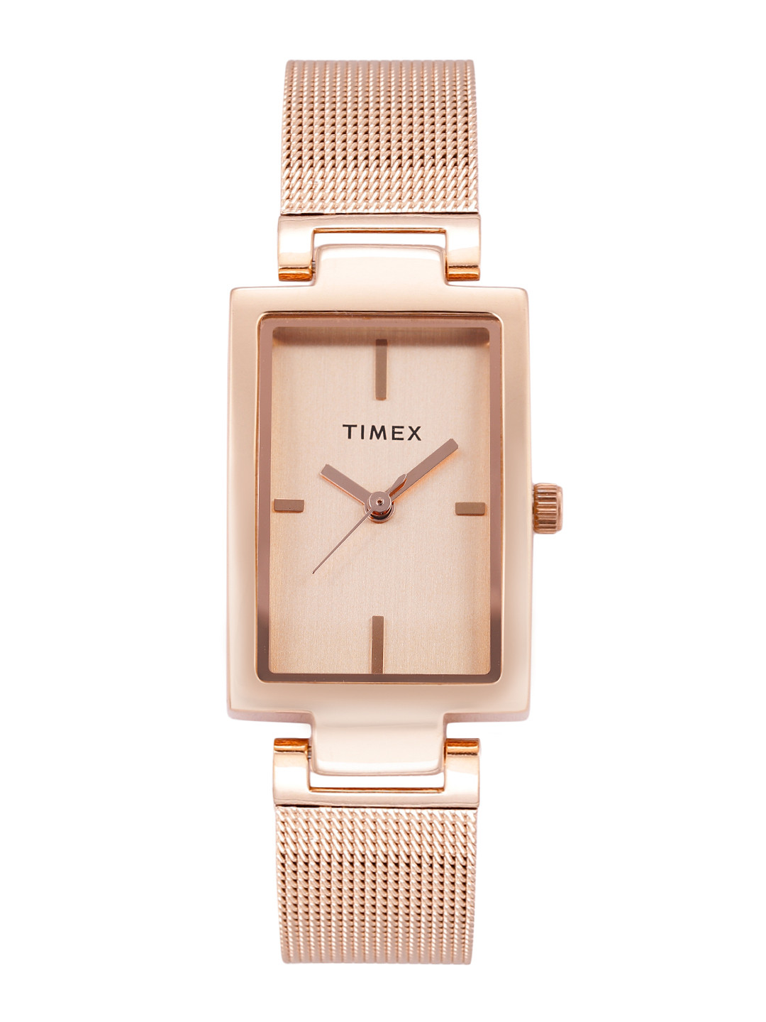 Buy Timex Women Rose Gold Toned Analogue Watch TWEL11309 - Watches for ...