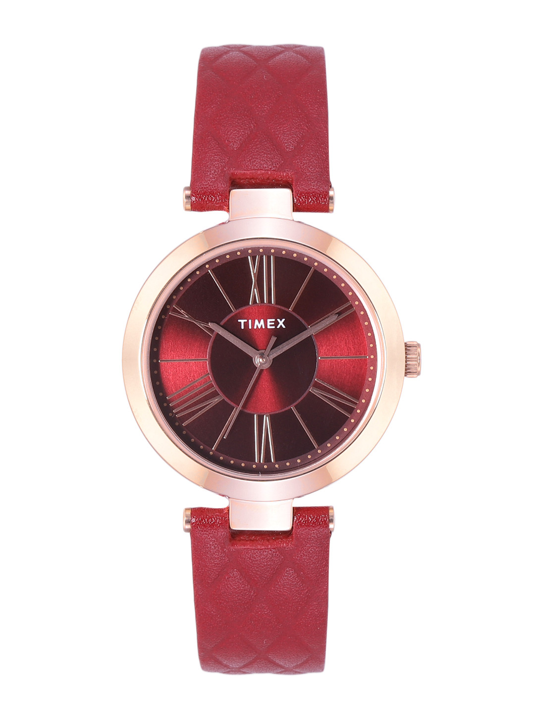 Buy Timex Women Red Analogue Watch TWEL11804 - Watches for Women ...