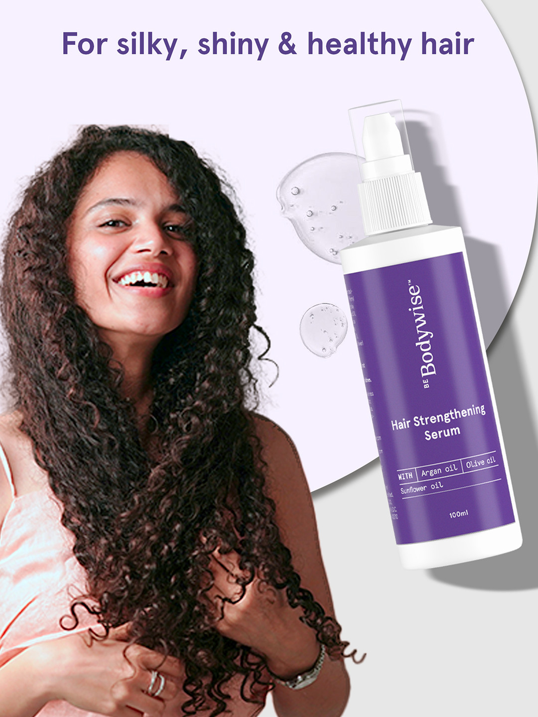 Buy Be Bodywise Hair Strengthening Sustainable Serum With Argan ...