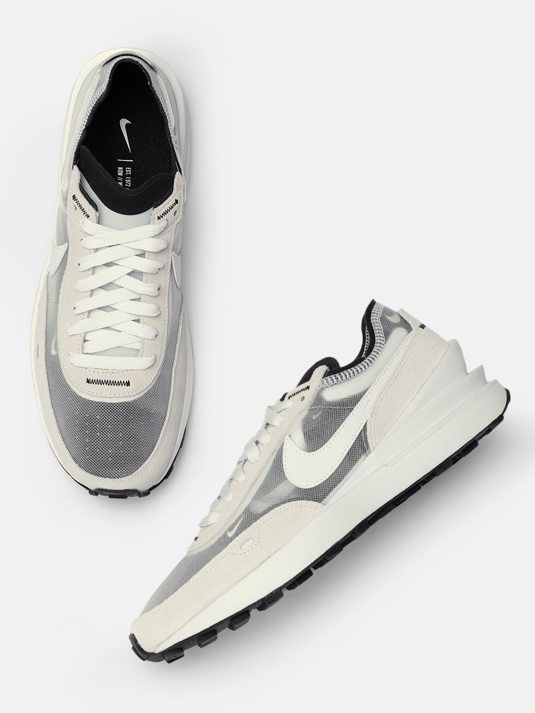 Buy Nike Men White WAFFLE ONE Leather Sneakers - Casual Shoes for Men ...