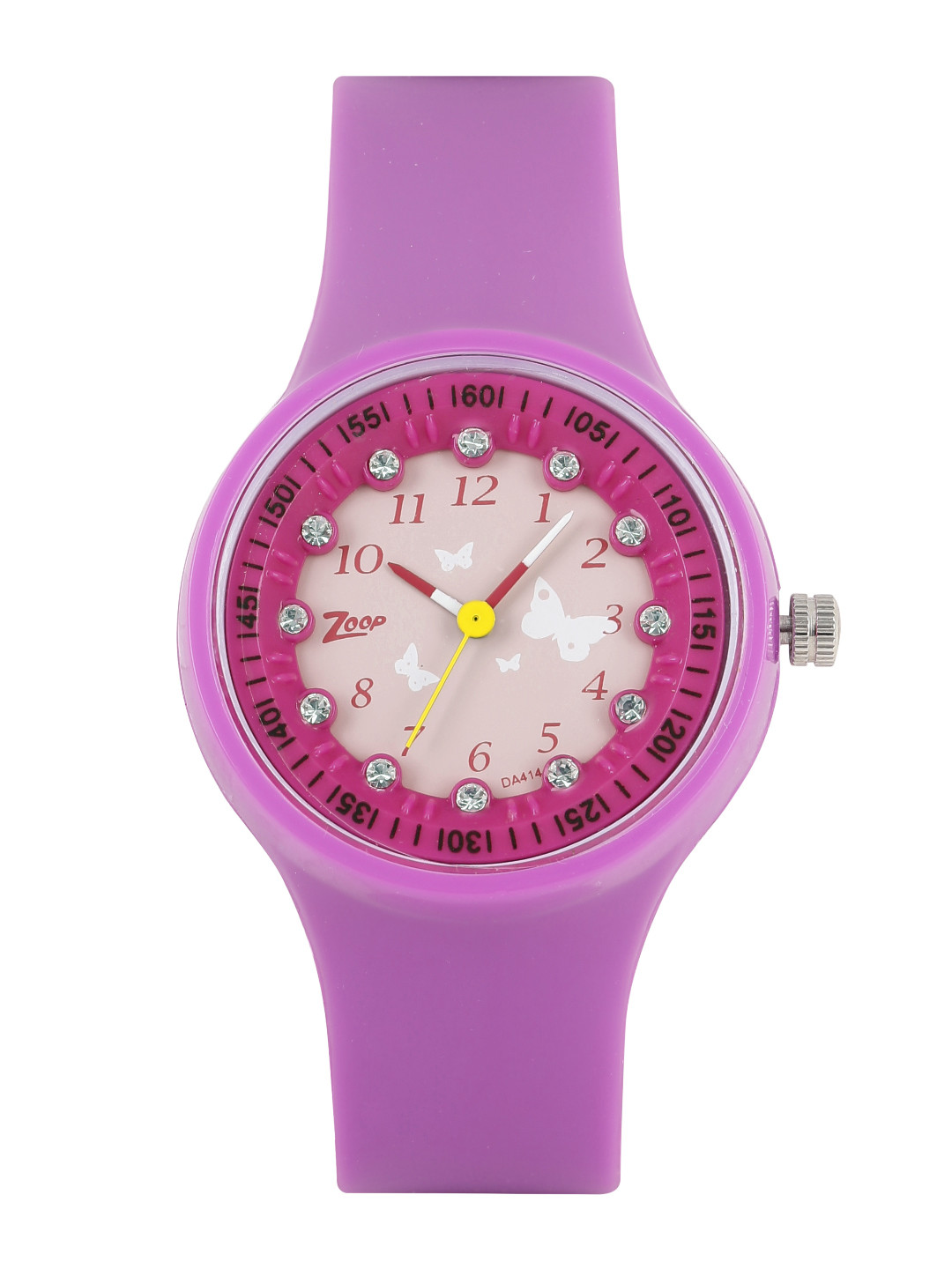 Buy ZOOP From TITAN By Titan Girls Pink Printed Dial Watch NEC4038PP03C ...