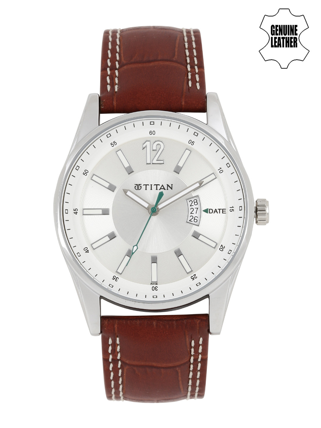 Buy Titan Octane Men Silver Toned Dial Watch NF9322SL03ME - Watches for ...