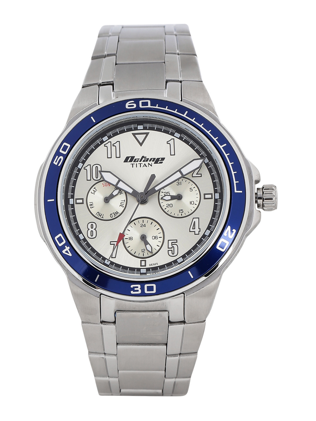 Buy Titan Octane Men Silver Toned Dial Watch NH90039KM03J - Watches for ...
