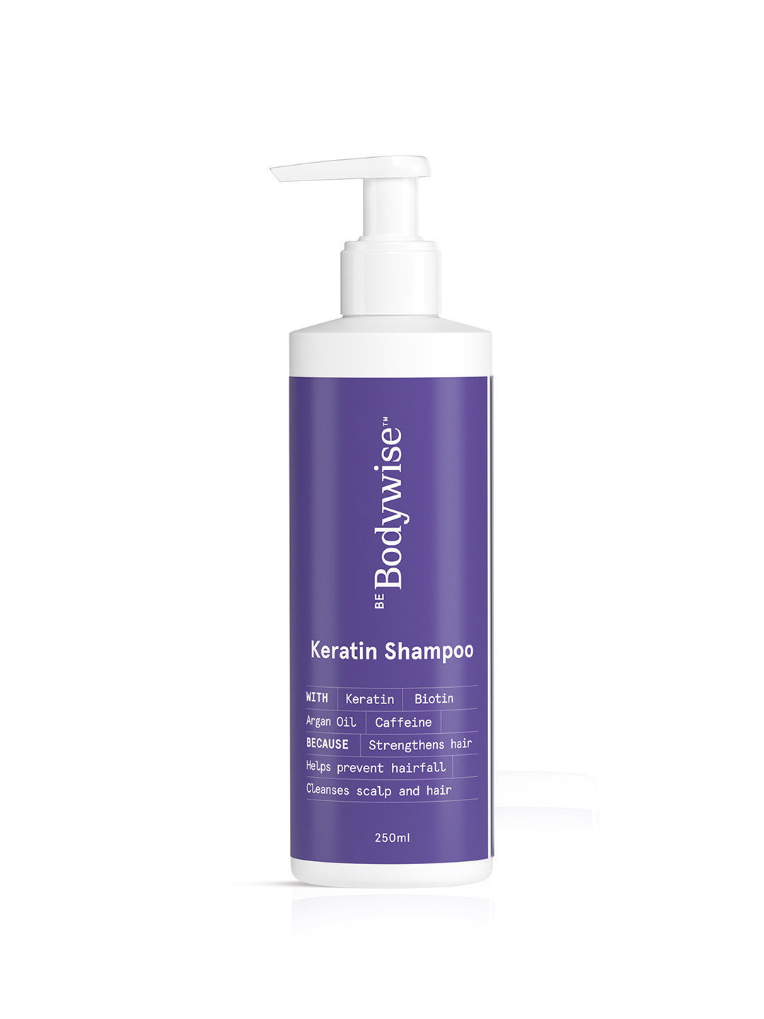 Buy Be Bodywise Hair Fall Control Shampoo With Keratin 250ml - Shampoo ...