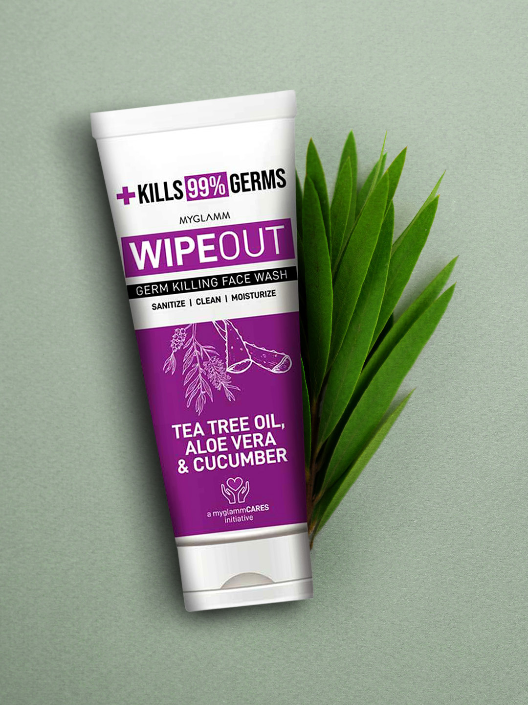 Buy MyGlamm Wipeout Germ Killing Face Wash 60 G - Face Wash And ...