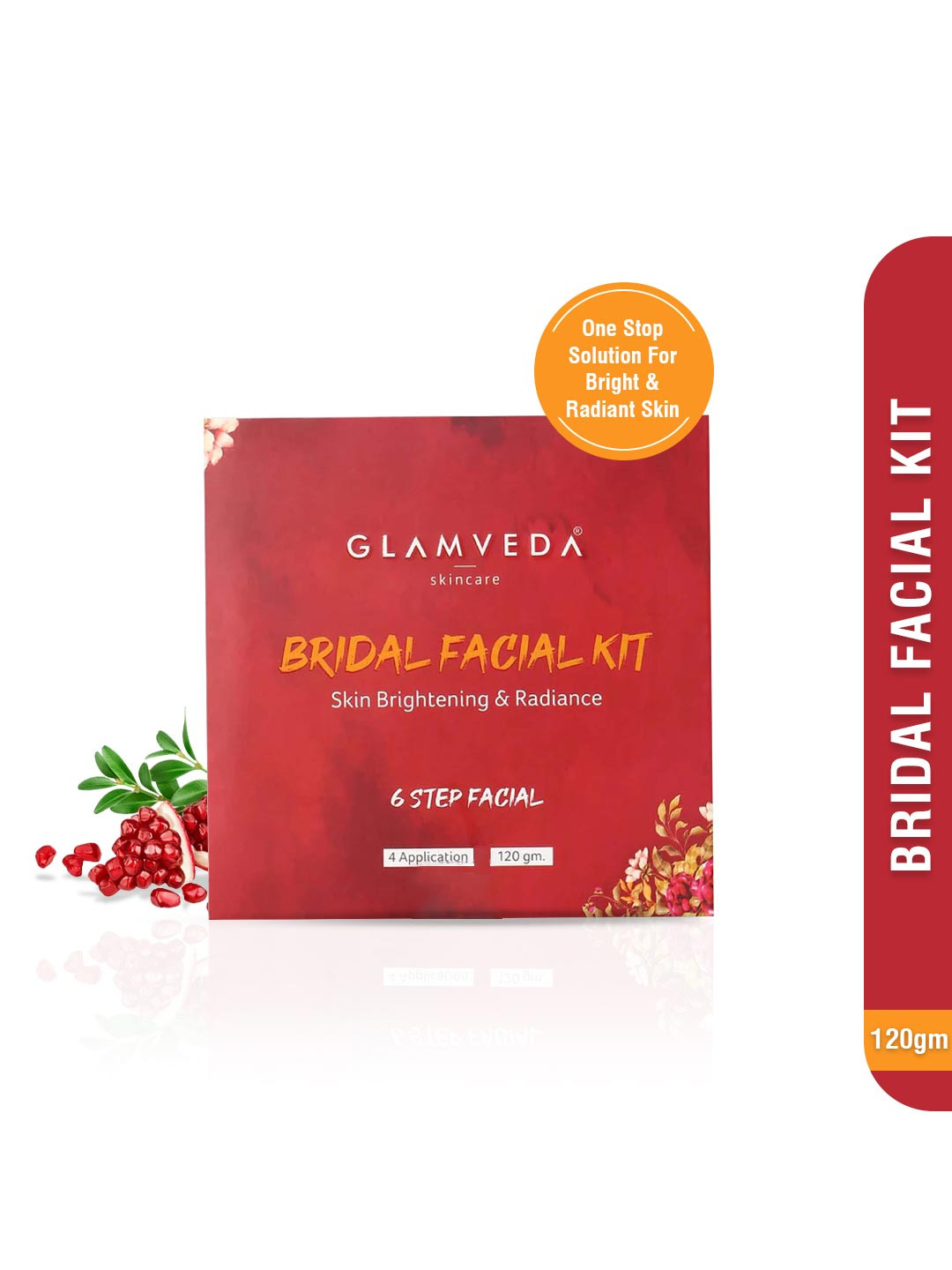 Buy Glamveda Skin Brightening & Radiance Bridal Facial Kit - Facial Kit ...