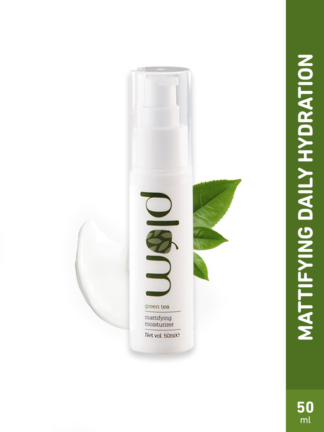 Buy Plum Green Tea Mattifying Moisturizer With Glycolic Acid For Acne ...