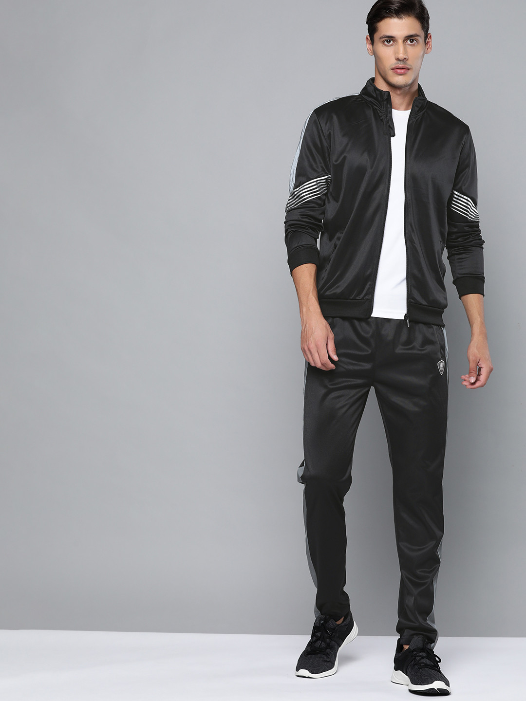 Buy HRX By Hrithik Roshan Football Men Jet Black Rapid Dry Solid ...