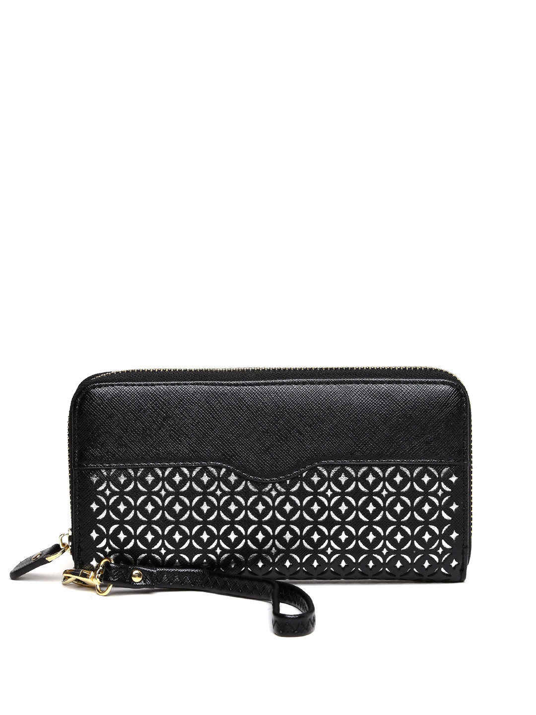 Buy DressBerry Women Black Cut Out Wallet - Wallets for Women 1465467 ...