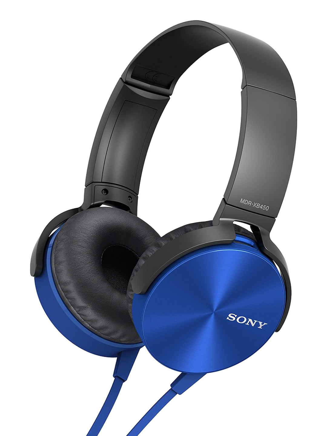Buy Sony Blue On Ear Extra Bass(XB) Headphones Without Mic - Headphones ...