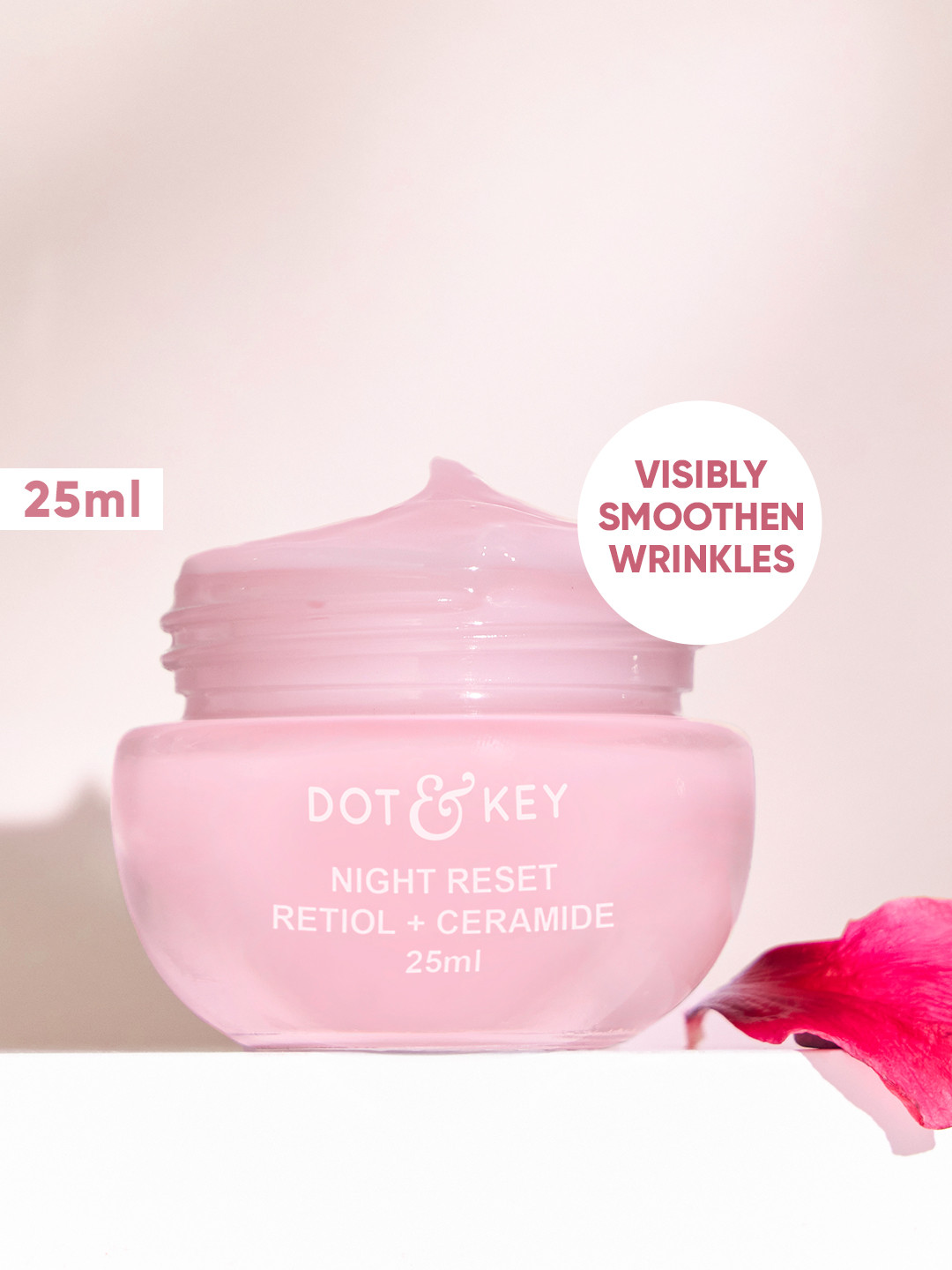 Buy DOT & KEY Retinol + Ceramides Night Repair Cream With Hibiscus ...