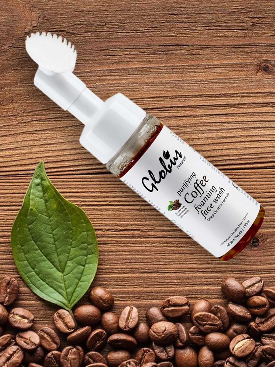 Buy Globus Naturals Coffee Brightening Foaming Face Wash With Silico ...