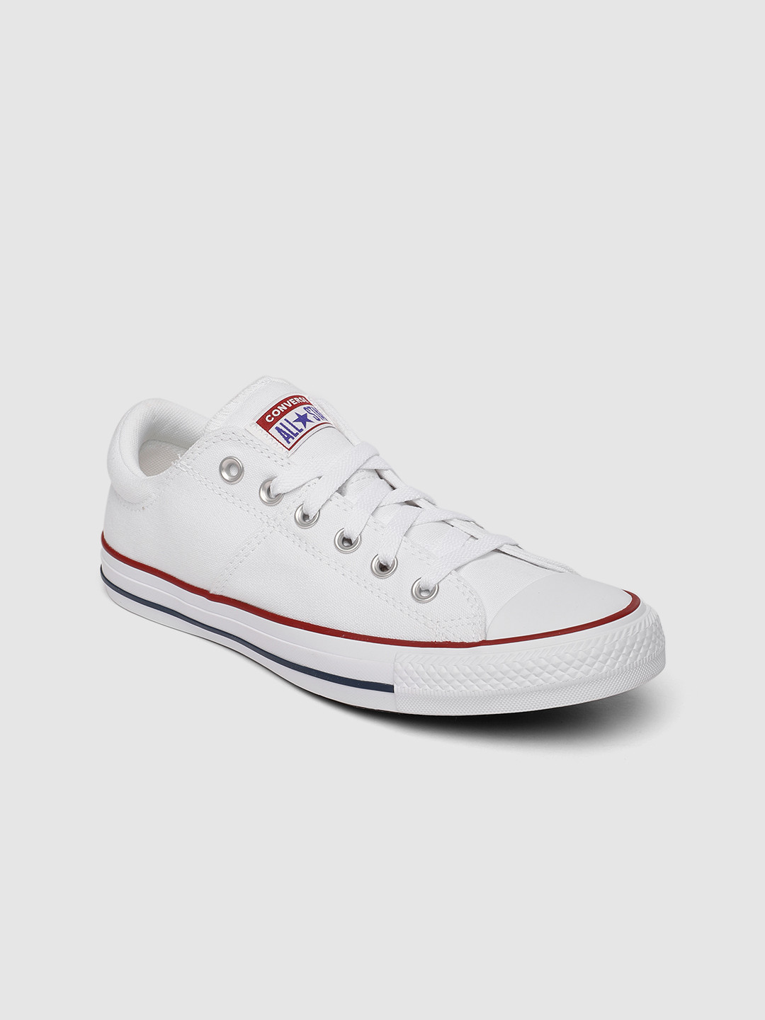 Buy Converse Women White Solid Chuck Taylor All Star Madison Sneakers ...