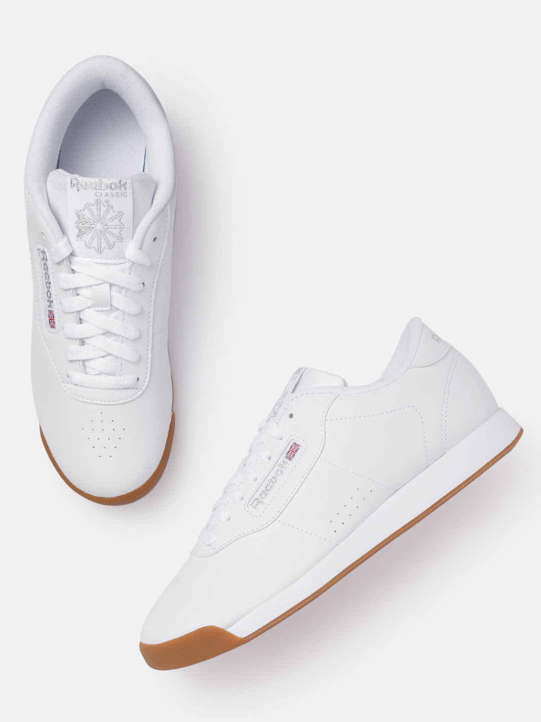 Buy Reebok Classic Women White Solid Princess Sneakers - Casual Shoes ...