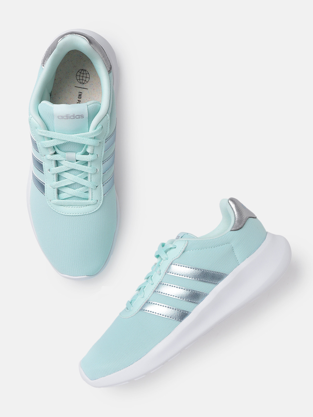 Buy ADIDAS Women Mint Green Lite Racer 3.0 Shoes - Sports Shoes for ...