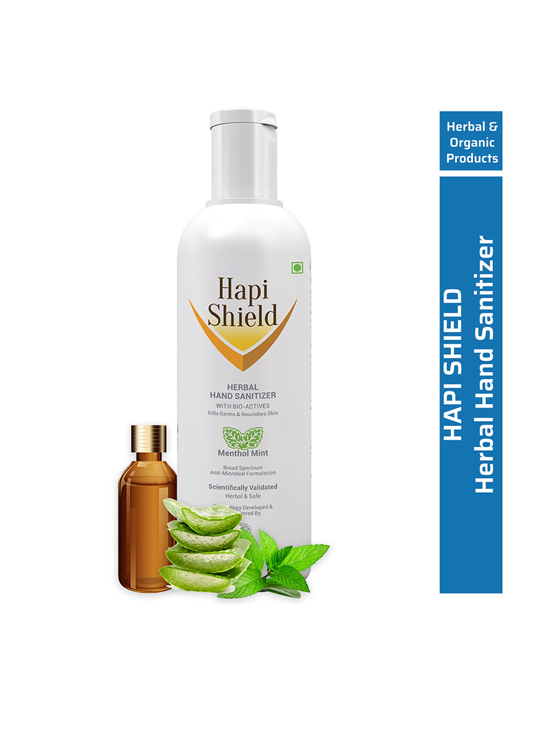 Buy Hapi Shield Hand Sanitizer 200 Ml - Hand Wash And Sanitizer for Unisex 14784712 | Myntra