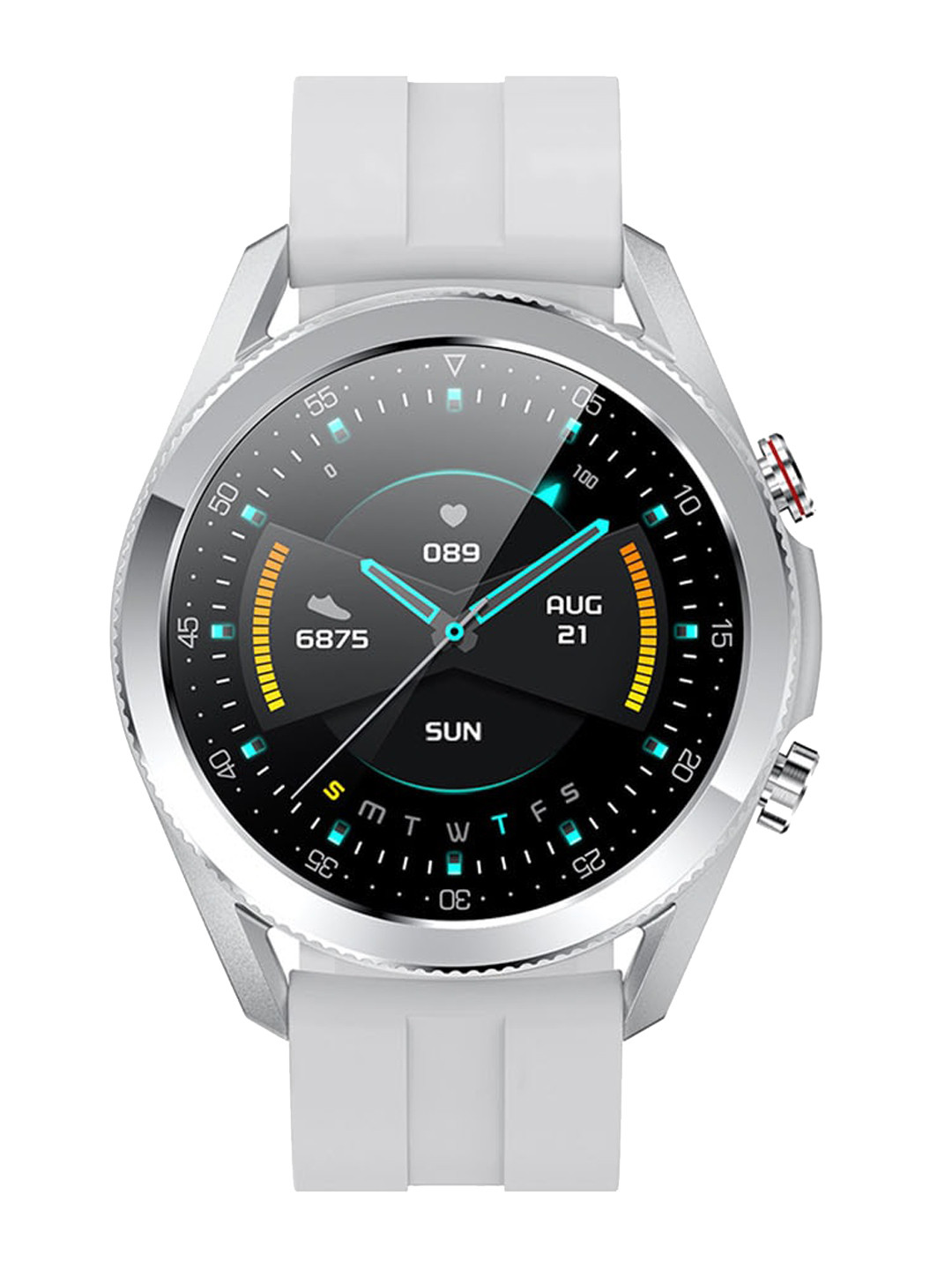 Buy French Connection Unisex Black Smart Watch With Bluetooth Connected ...