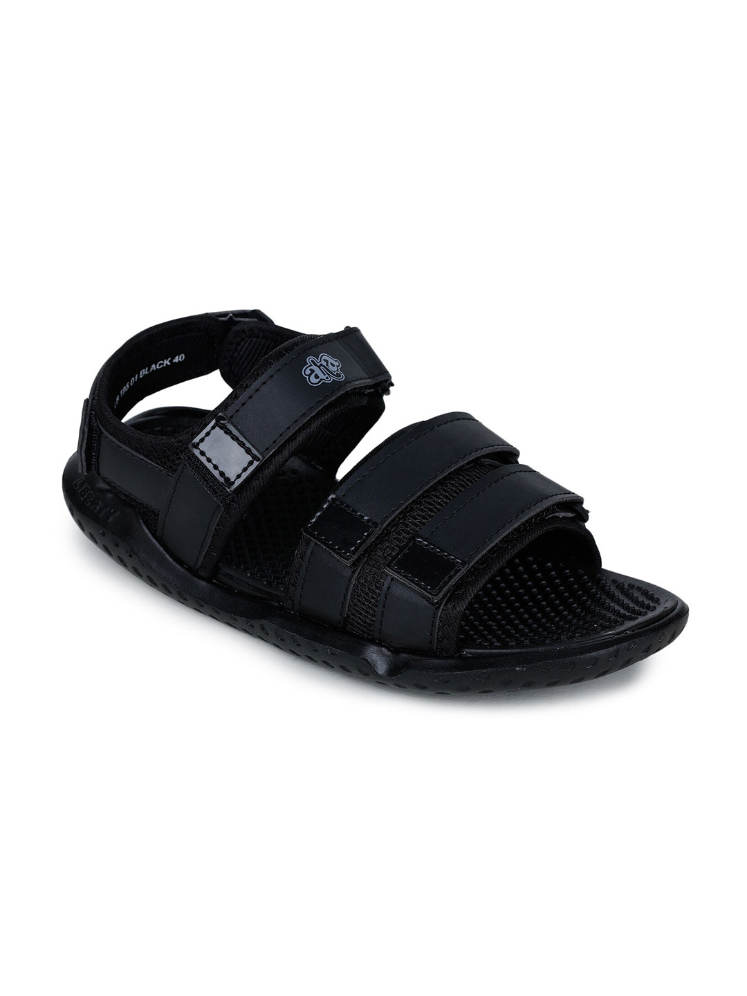 Buy Liberty Men Black Comfort Sandals - Sandals for Men 14810088 | Myntra