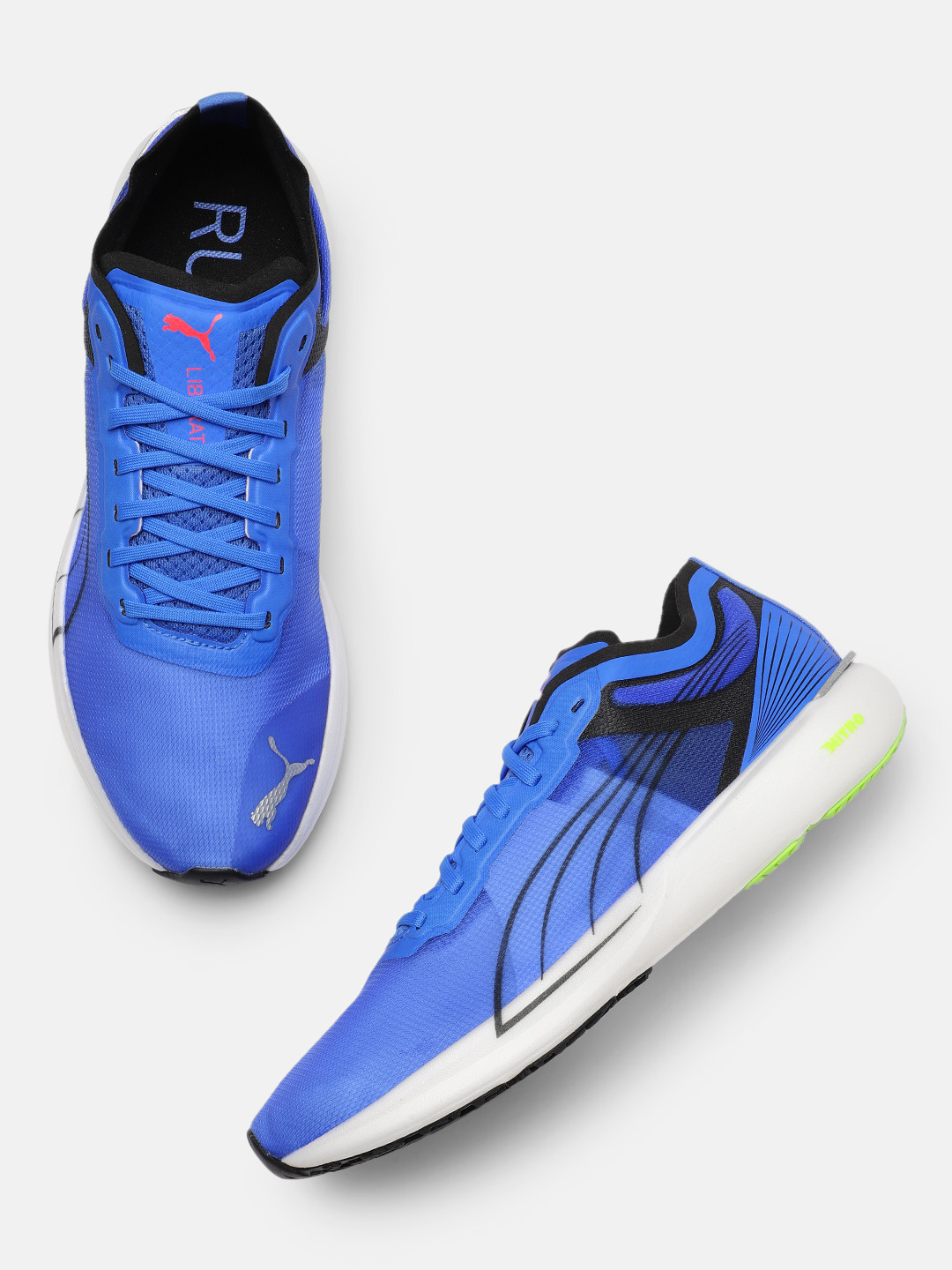 Buy Puma Men Blue Liberate Nitro Running Shoes - Sports Shoes for Men ...