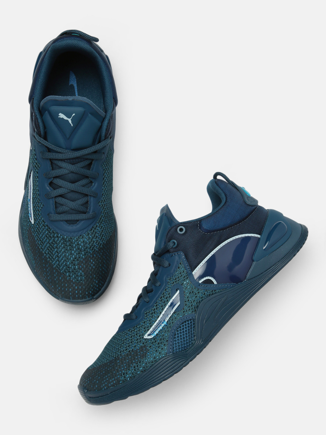 Buy Puma Men Blue Mesh FUSE Training Shoes - Sports Shoes for Men ...