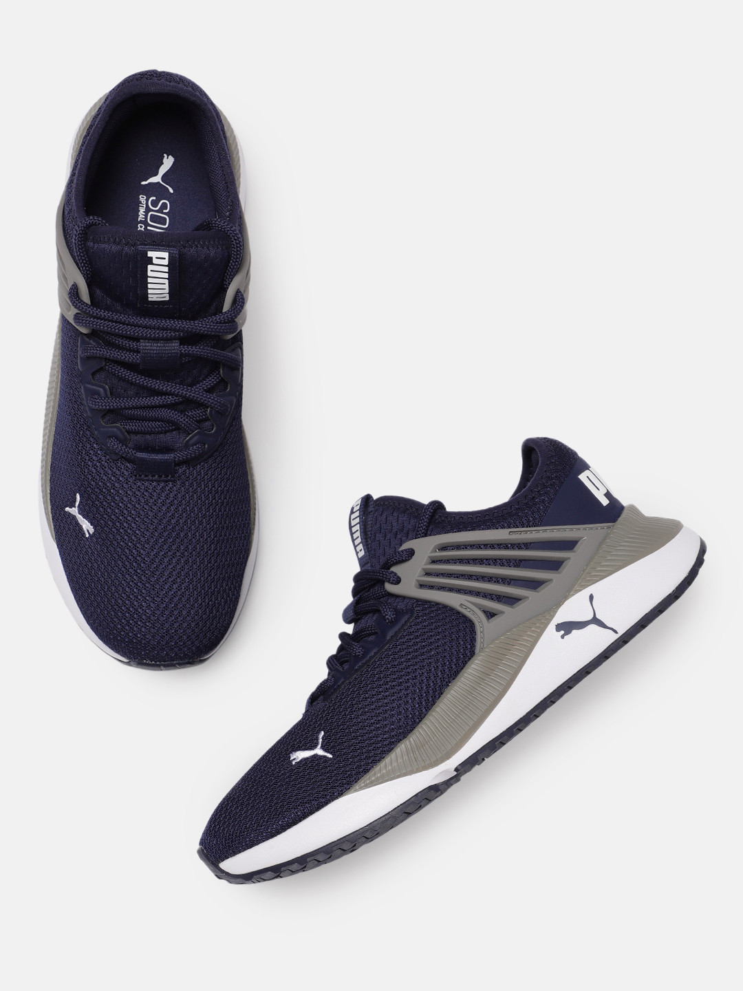 Buy Puma Unisex Navy Blue Pacer Future Trainers - Sports Shoes for ...