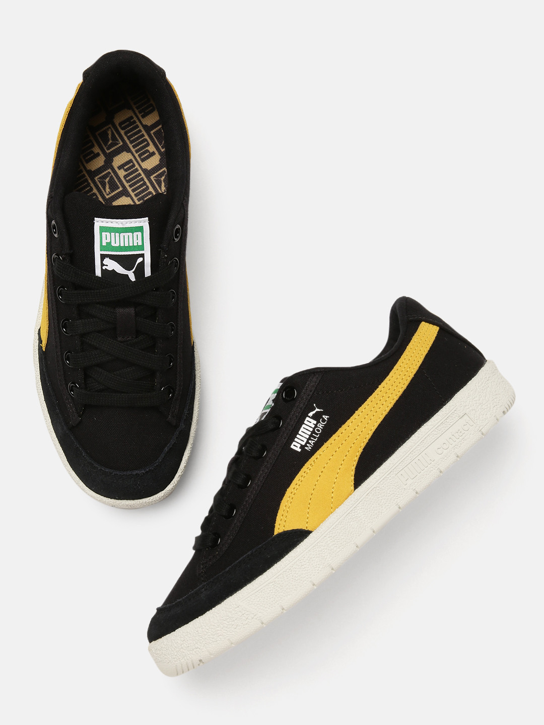 Buy Puma Unisex Black Mallorca Colourblocked Trainers - Casual Shoes ...