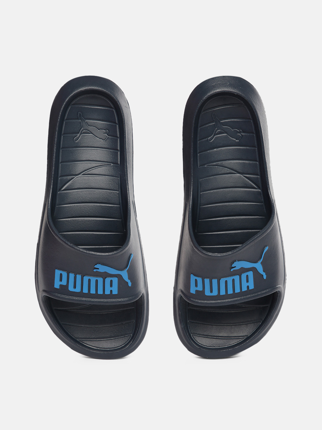 Buy Puma Unisex Navy Blue Divecat V2 Sliders - Flip Flops for Unisex ...