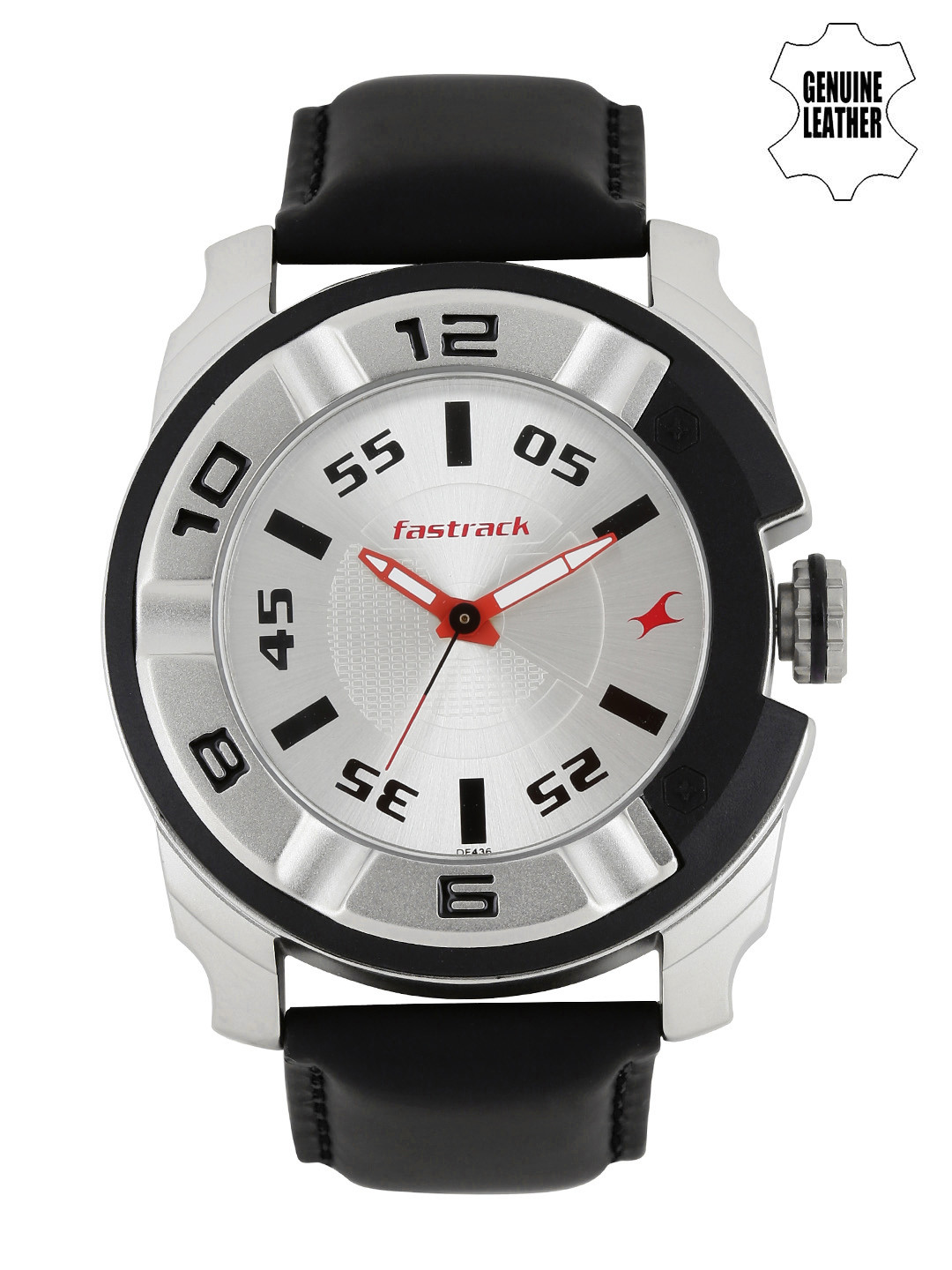 Buy Fastrack Men Silver Toned Dial Analogue Watch 3150KL01 - Watches ...