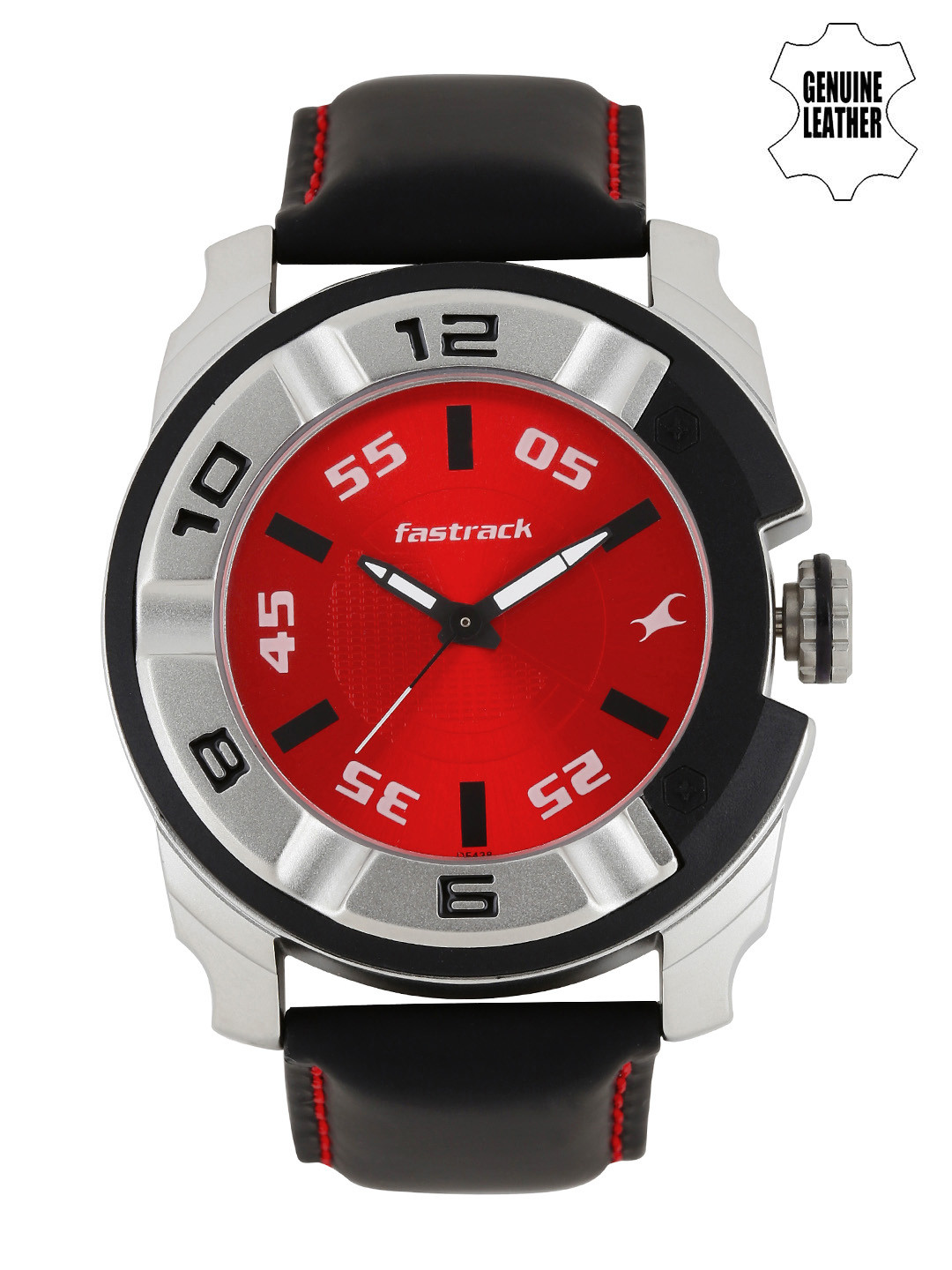 Buy Fastrack Men Red Dial Analogue Watch 3150KL02 - Watches for Men ...