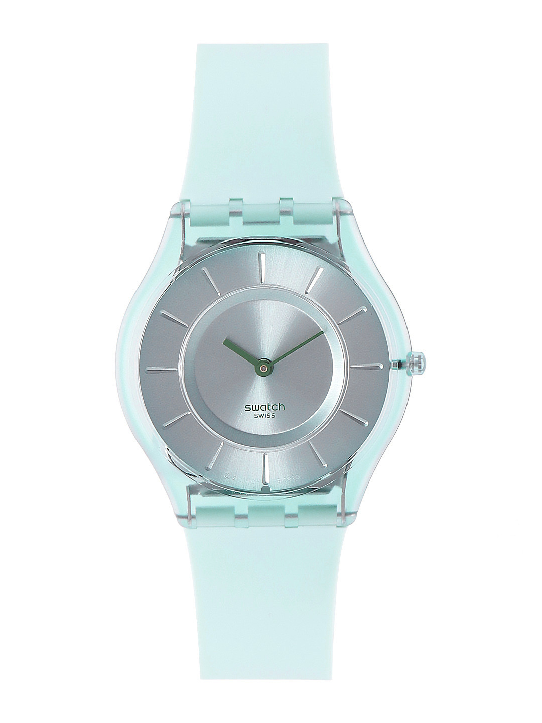 Buy Swatch Women Green Swiss Made Water Resistant Analogue Watch ...