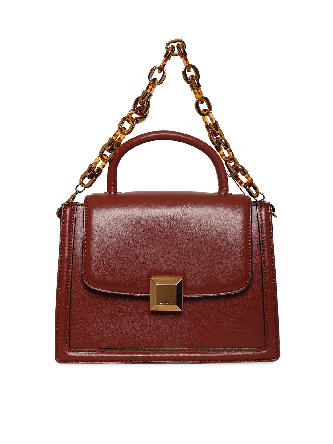 Buy ALDO Red Structured Satchel - Handbags for Women 14846660 | Myntra