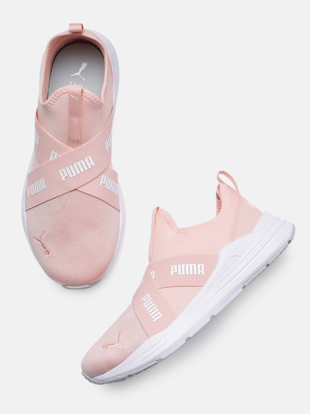 Buy Puma Women Pink Wired Run Slip On Sneakers - Casual Shoes for Women ...
