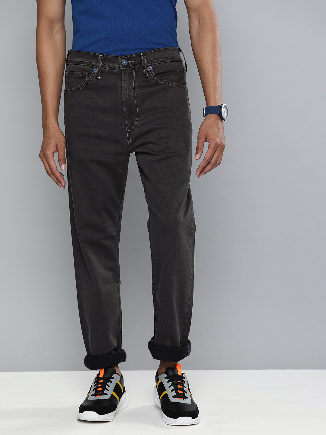 Buy Levis Men Black Slim Fit Stretchable Jeans - Jeans for Men 14852210 ...