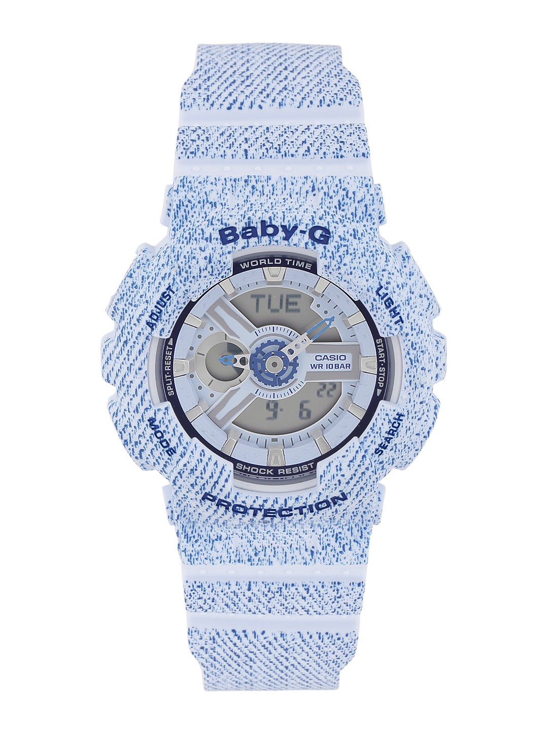 Buy Casio Baby G Women Light Blue Analogue Digital Watches (BX050) BA ...