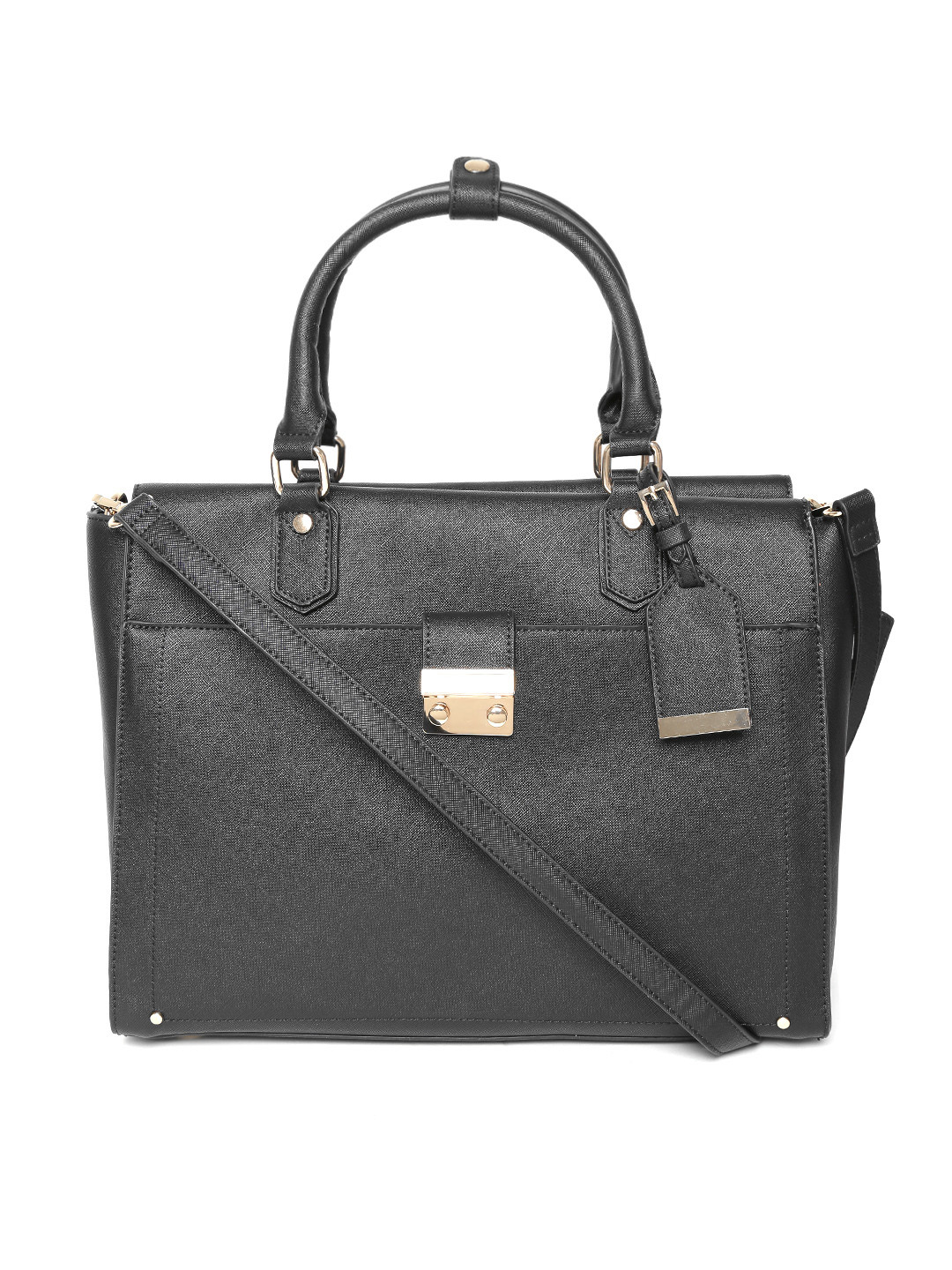 Buy Accessorize Black Handbag With Sling Strap - Handbags for Women ...