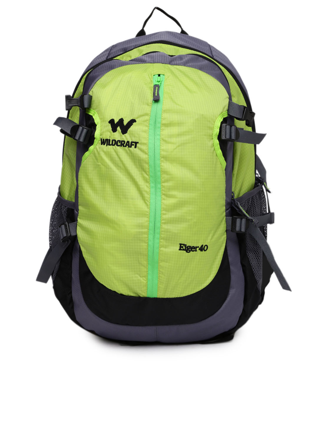 Buy Wildcraft Unisex Green & Grey Eiger Rucksack - Rucksacks for Unisex ...