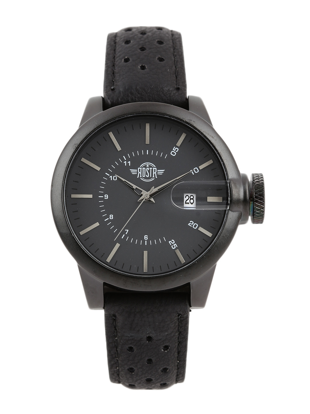 Buy RDSTR Men Black Analogue Watch RD6 D - Watches for Men 1487814 | Myntra