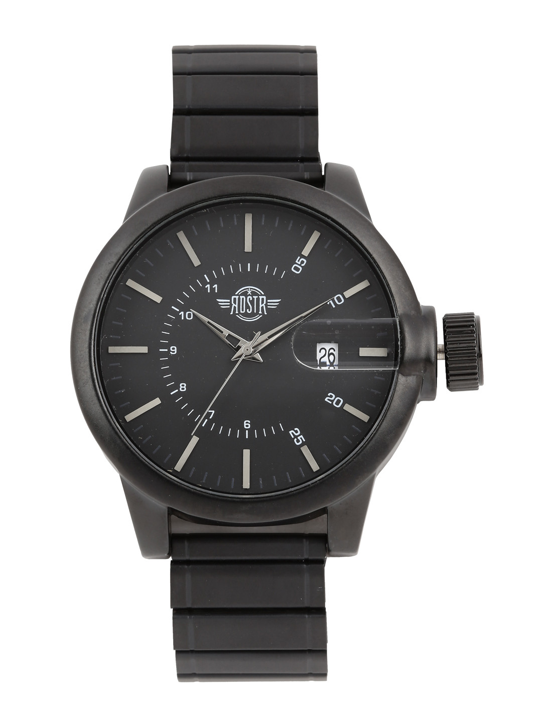 Buy RDSTR Men Black Analogue Watch RD6 F - Watches for Men 1487816 | Myntra