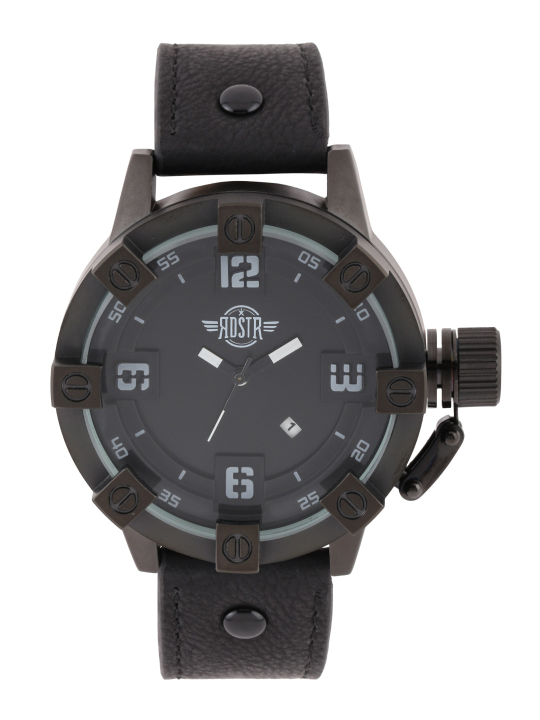 Buy Roadster Men Black Dial Watch RD17 D - Watches for Men 1487830 | Myntra