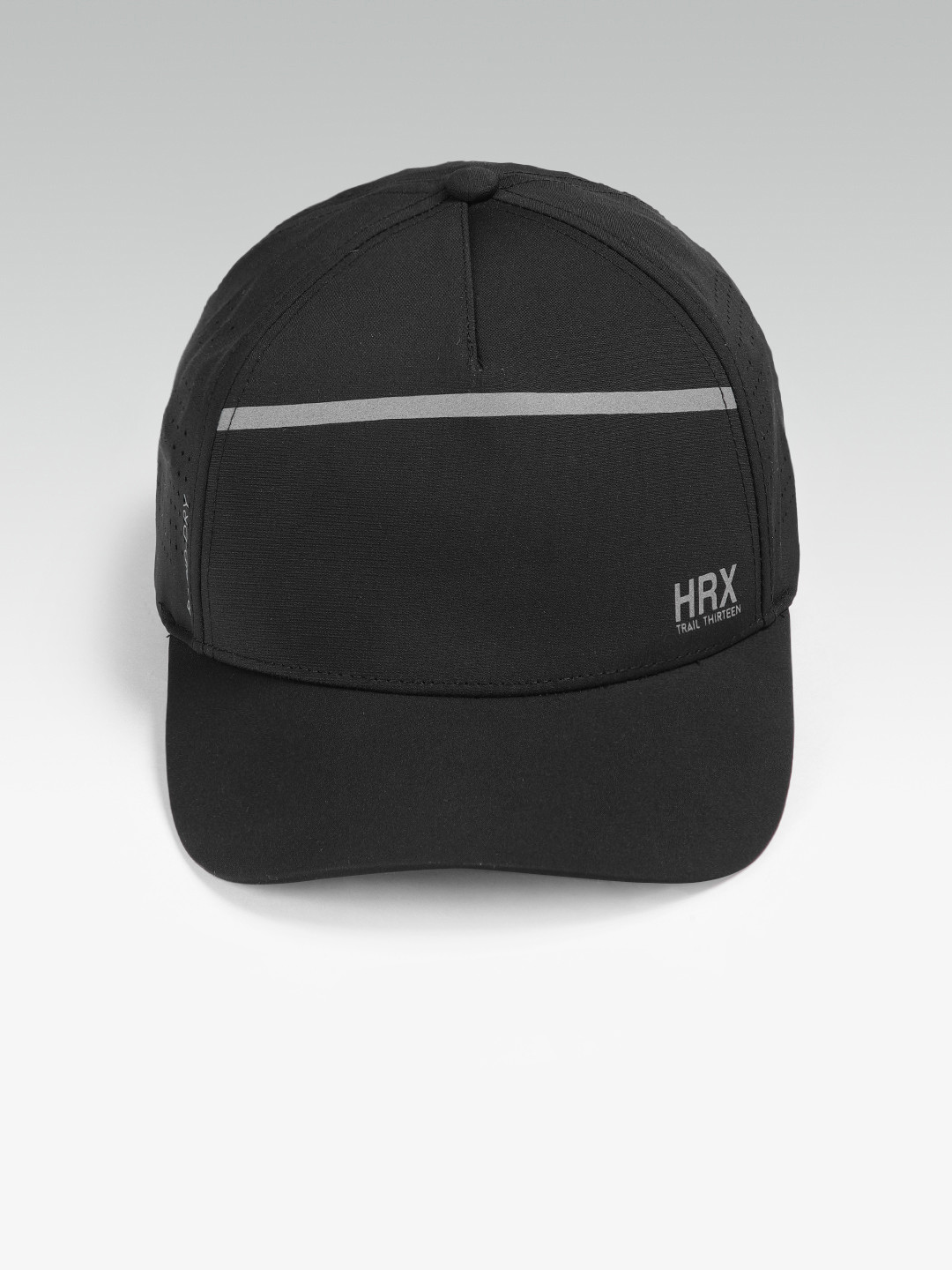 Buy HRX By Hrithik Roshan Unisex Black Training Dry Fit Cap - Caps for ...