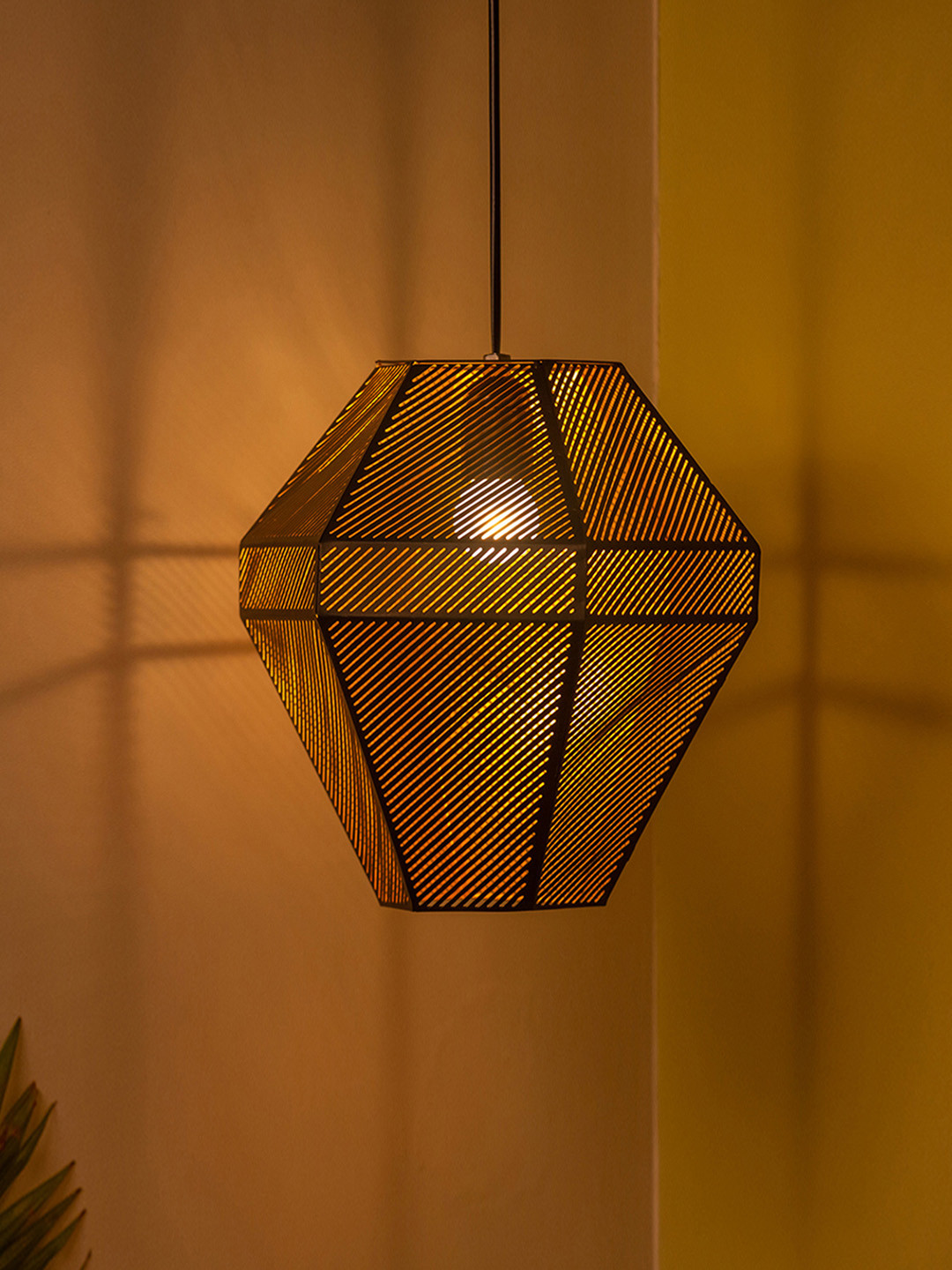 Buy ExclusiveLane Black Contemporary USP Pendant Lamp - Ceiling Lamps ...