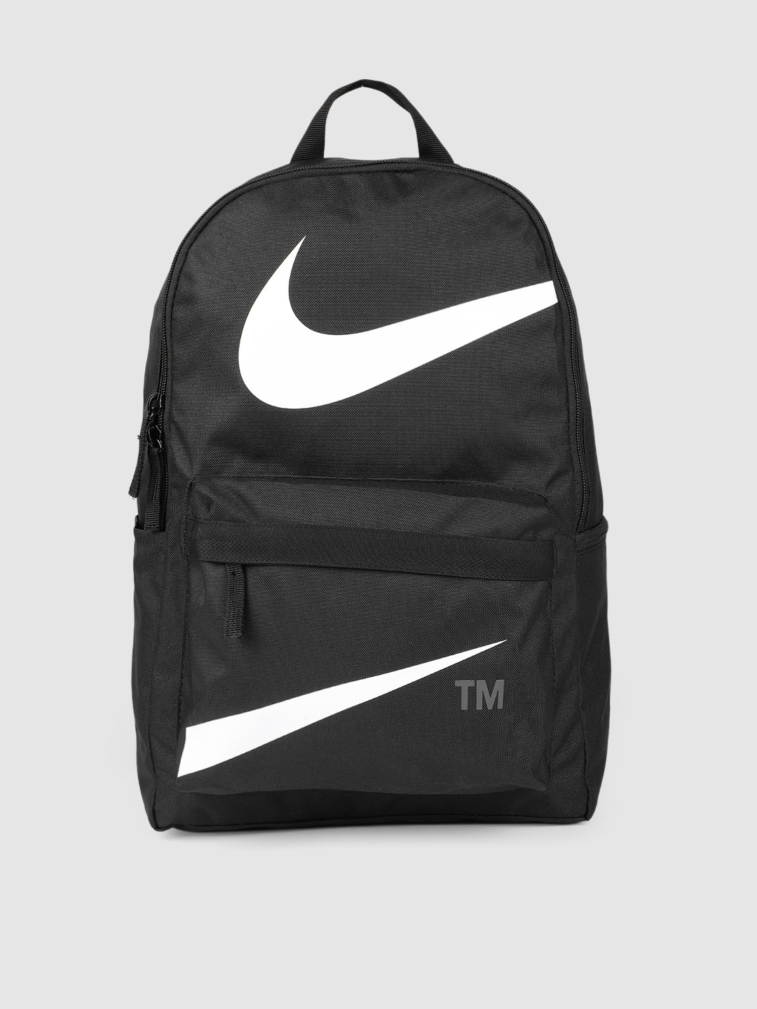 Buy Nike Unisex Black HERITAGE Swoosh Backpack - Backpacks for Unisex ...